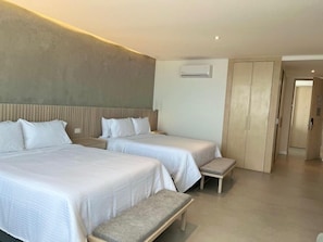 Quarto Duplo Deluxe | Cofre no quarto, secretária, ferro/tábua de engomar, Wi-fi grátis