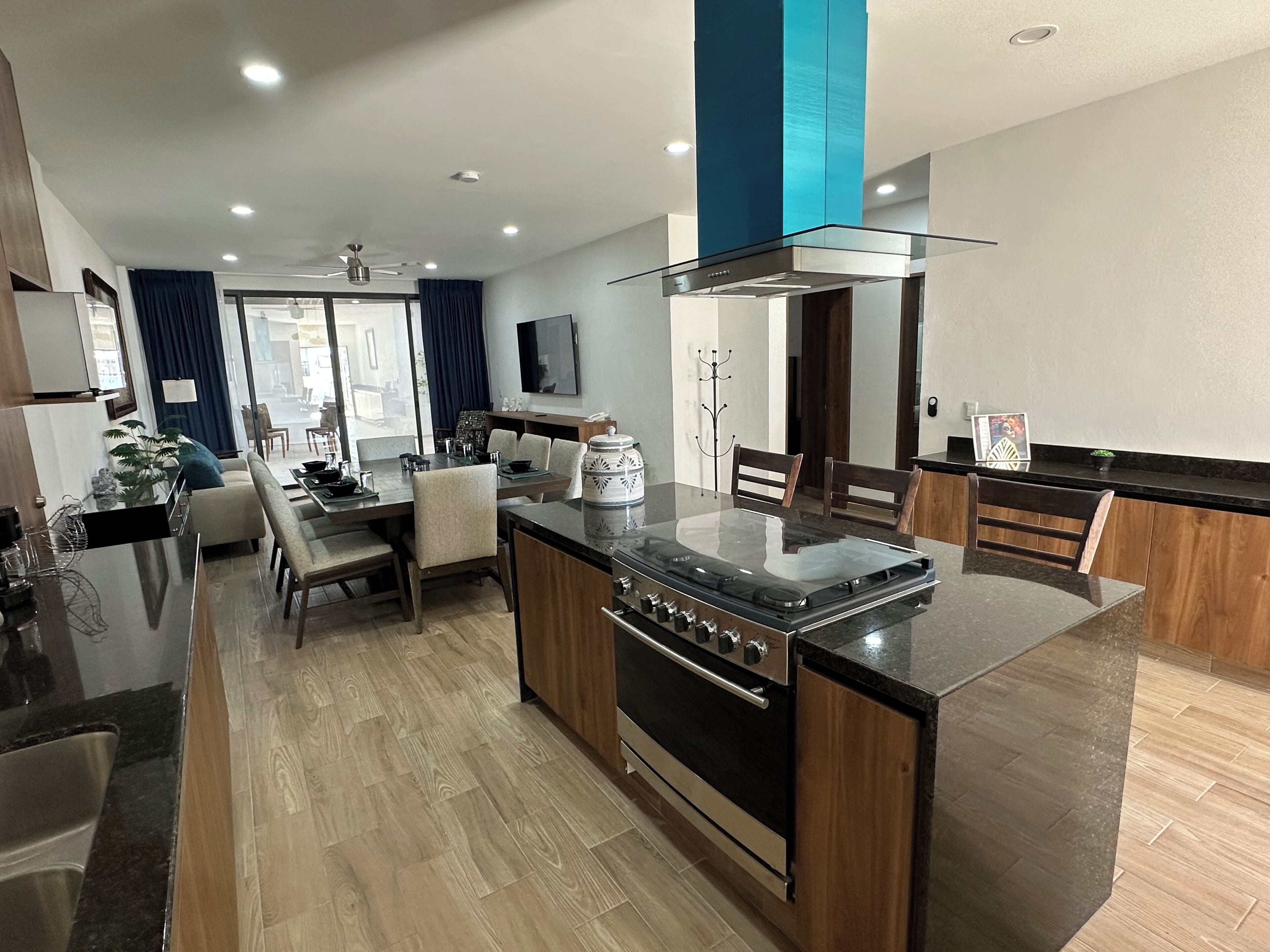 Apartamento Familiar, 2 quartos, vista para a colina | Sala de estar