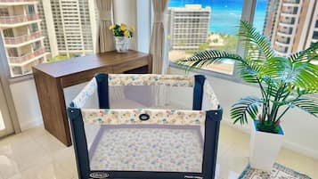 Casa Exclusiva, várias camas, varanda, vista para o oceano | Roupa de alta qualidade, com decoração personalizada