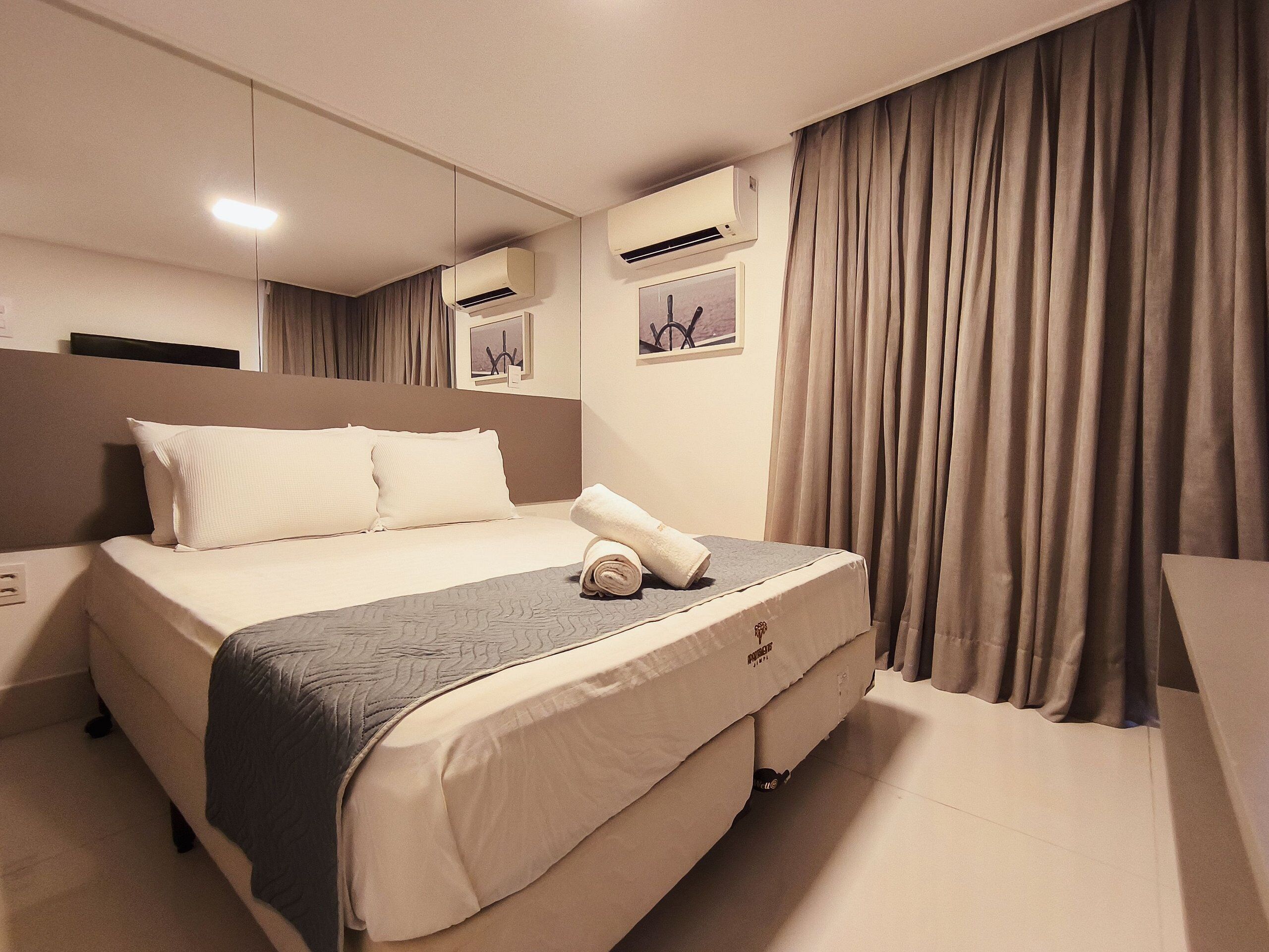 Apartamento | Roupas de cama antialérgicas, Wi-Fi de cortesia, roupa de cama