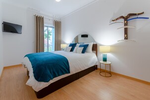 2 quartos, roupa de cama fornecida 