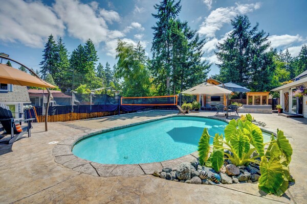 Hot Tub + Sauna: Home 8 Mi To Downtown Tacoma! - Gig Harbor, WA