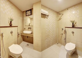 Quarto Duplo Deluxe | Com decoração personalizada, secretária, Wi-fi grátis 