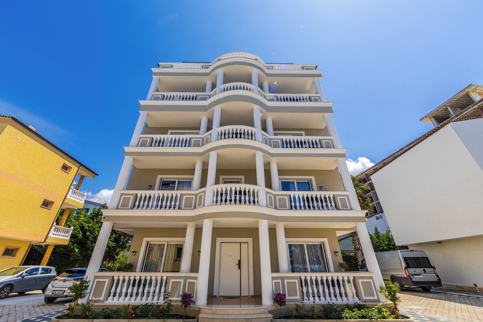 Suíte, sacada, vista para o mar | Fachada