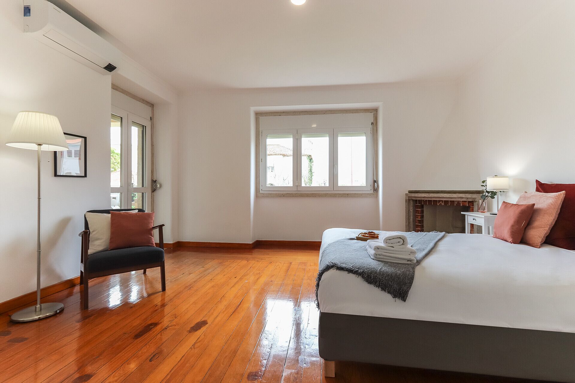 2 quartos, roupa de cama