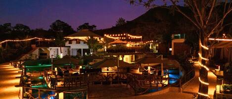 Opções para refeição ao ar livre