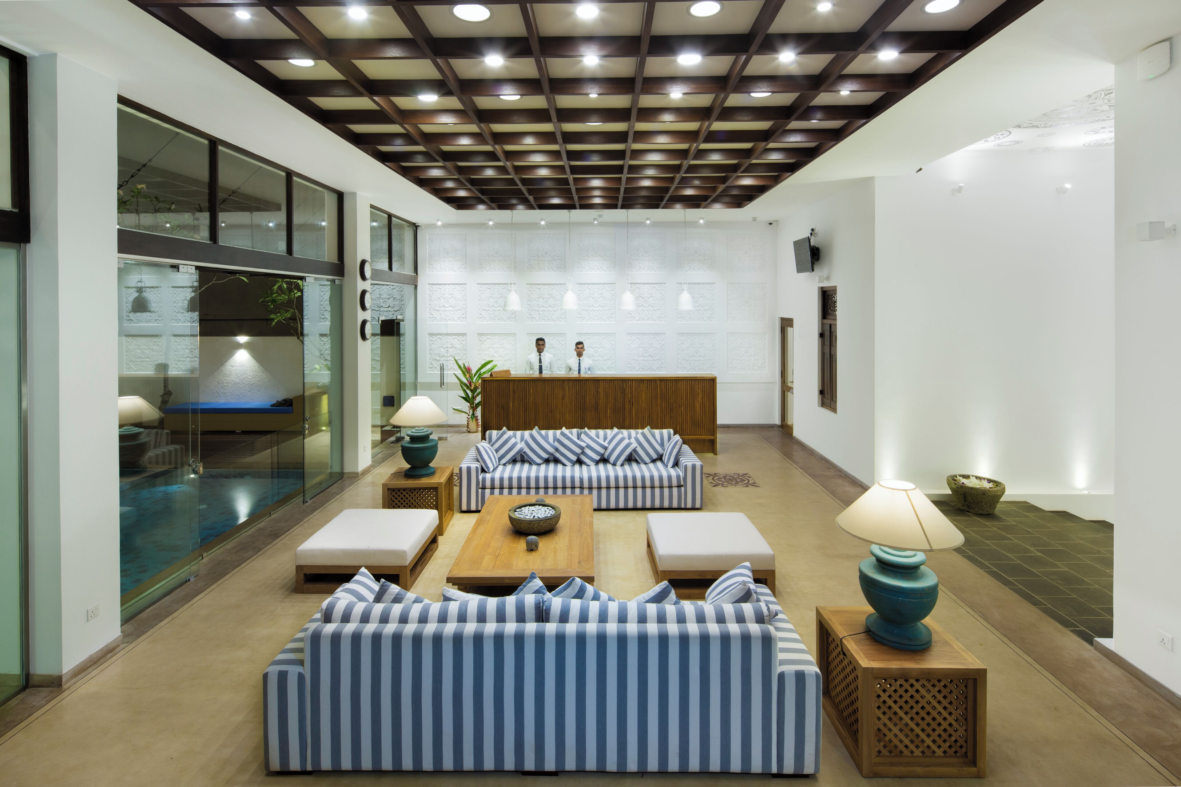 Sala de estar do lobby