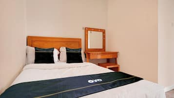 Quarto Duplo Standard | Roupa de cama fornecida