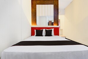 Quarto Duplo Deluxe | Secretária, Wi-fi grátis, roupa de cama fornecida