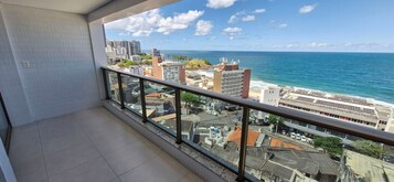 Apartamento conforto | Varanda coberta