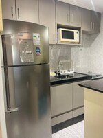 Apartamento Terraço Frente Mar | Cofres nos quartos, individualmente mobiliados