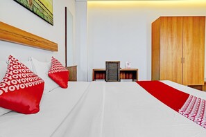 Quarto Duplo Deluxe | Wi-fi grátis, roupa de cama fornecida