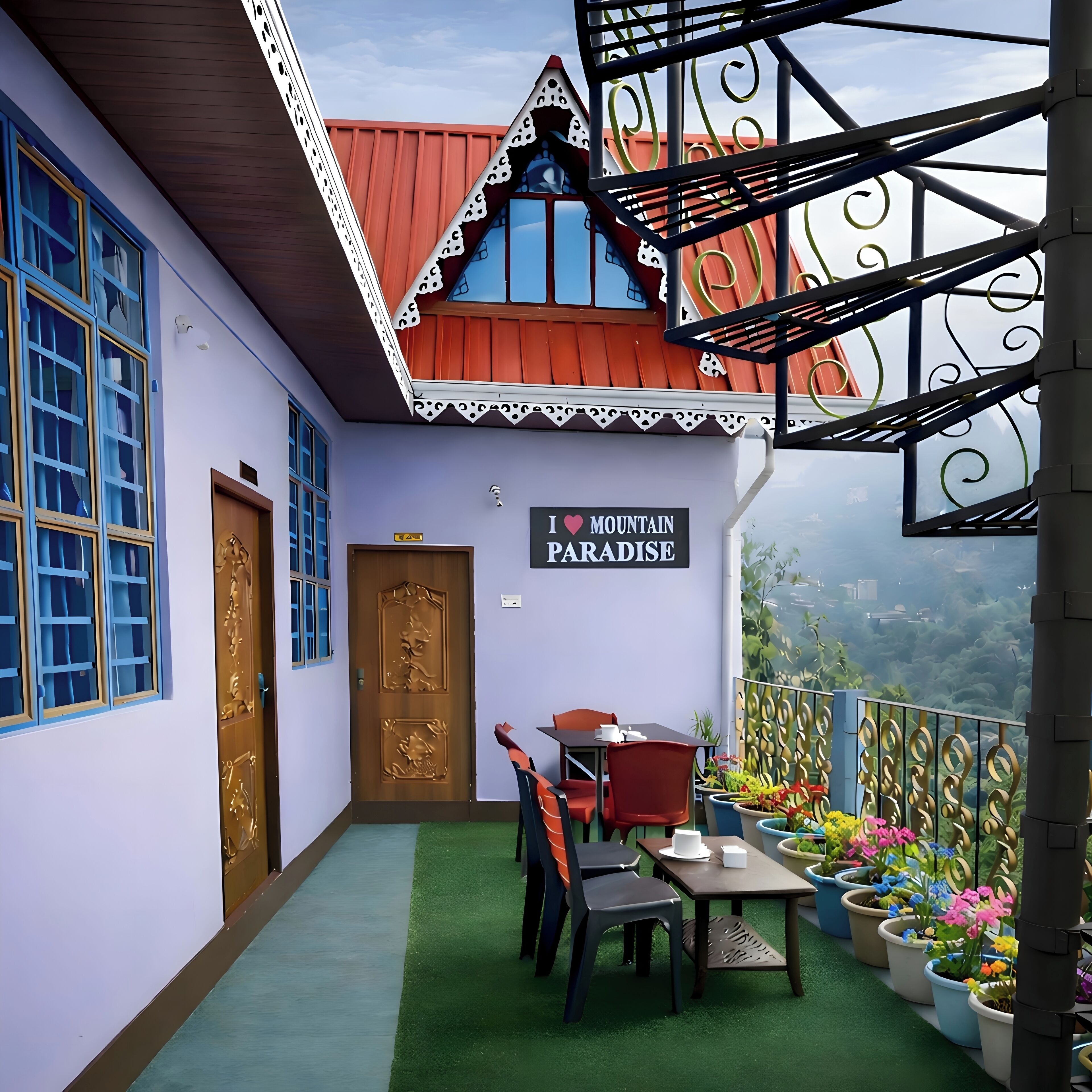 Fachada do alojamento