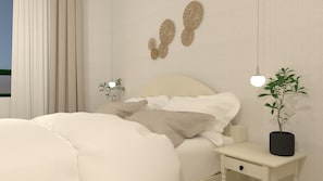 Quarto Duplo ou Twin Standard | Cofre no quarto, secretária, cortinas/cortinados opacos, Wi-fi grátis