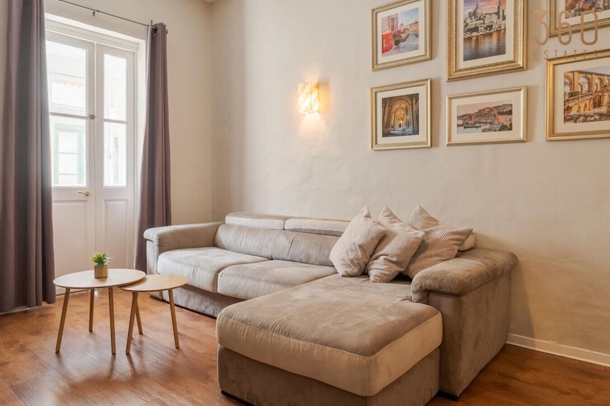 Classic Designer Valletta 1br Home With Wifi & Ac - La Valeta