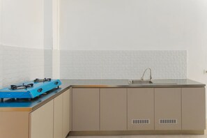Espaço de cozinha partilhado