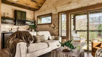 Cabine, 4 quartos | Sala de estar