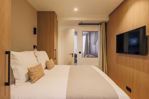Apartamento | 1 quarto, espaço de trabalho para notebook