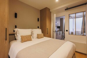 Apartamento | 1 quarto, secretária adequada para computadores portáteis 