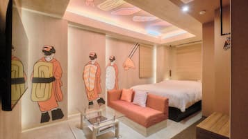 Quarto Deluxe, Vista para a cidade | Cofre no quarto, Wi-fi grátis