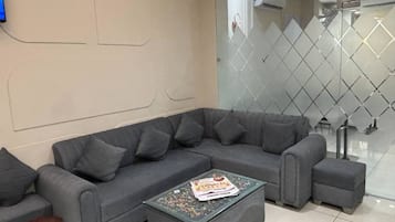 Sala de estar do lobby
