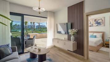 Apartamento, 2 quartos, acessível, fumadores | Sala