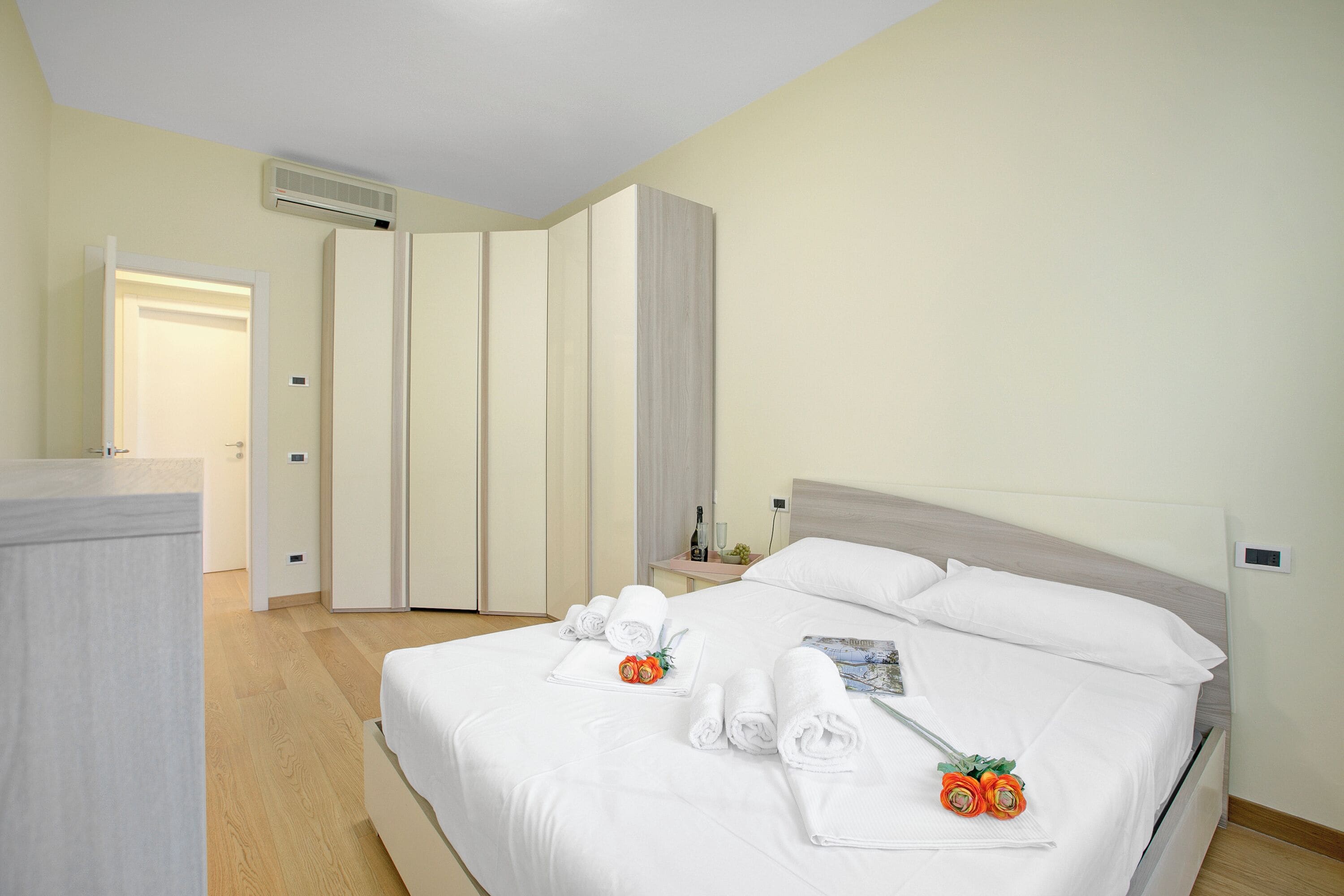 Apartamento Familiar, vários quartos (Residenza Albachiara) | 3 quartos, Wi-fi grátis, roupa de cama fornecida 