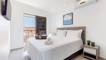 Quarto Twin, vista para o mar | Wi-fi grátis