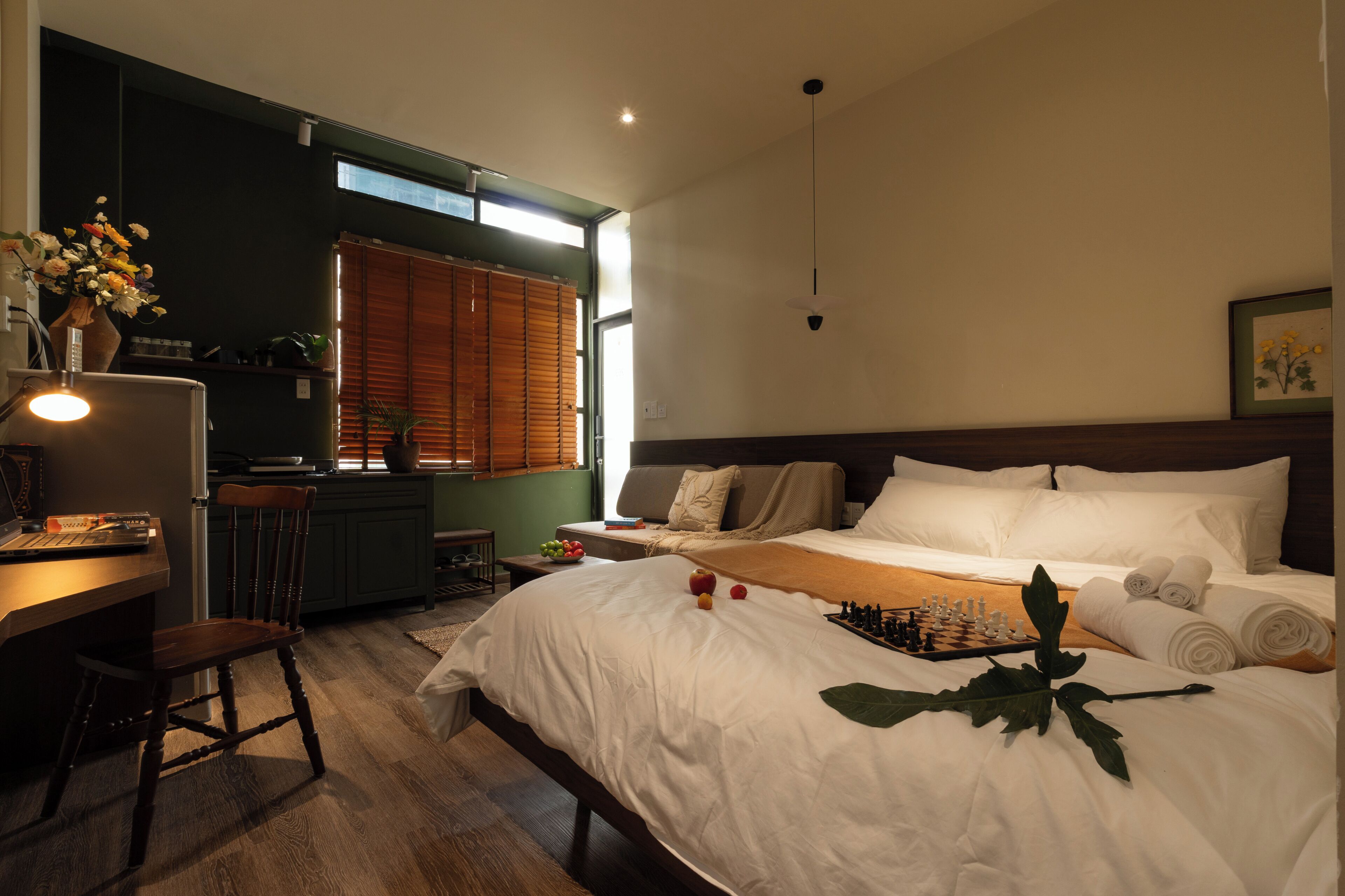 Quarto de Luxo | Secretária, Wi-fi grátis, roupa de cama fornecida 
