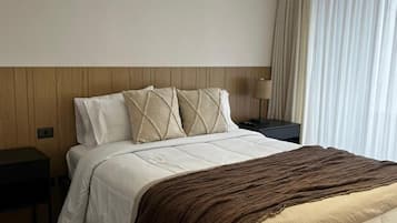 Apartamento conforto | Wi-Fi de cortesia, roupa de cama