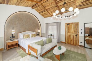 Suíte lua de mel, 1 quarto, vista para a montanha | Roupas de cama antialérgicas, berços (sobretaxa), Wi-Fi de cortesia