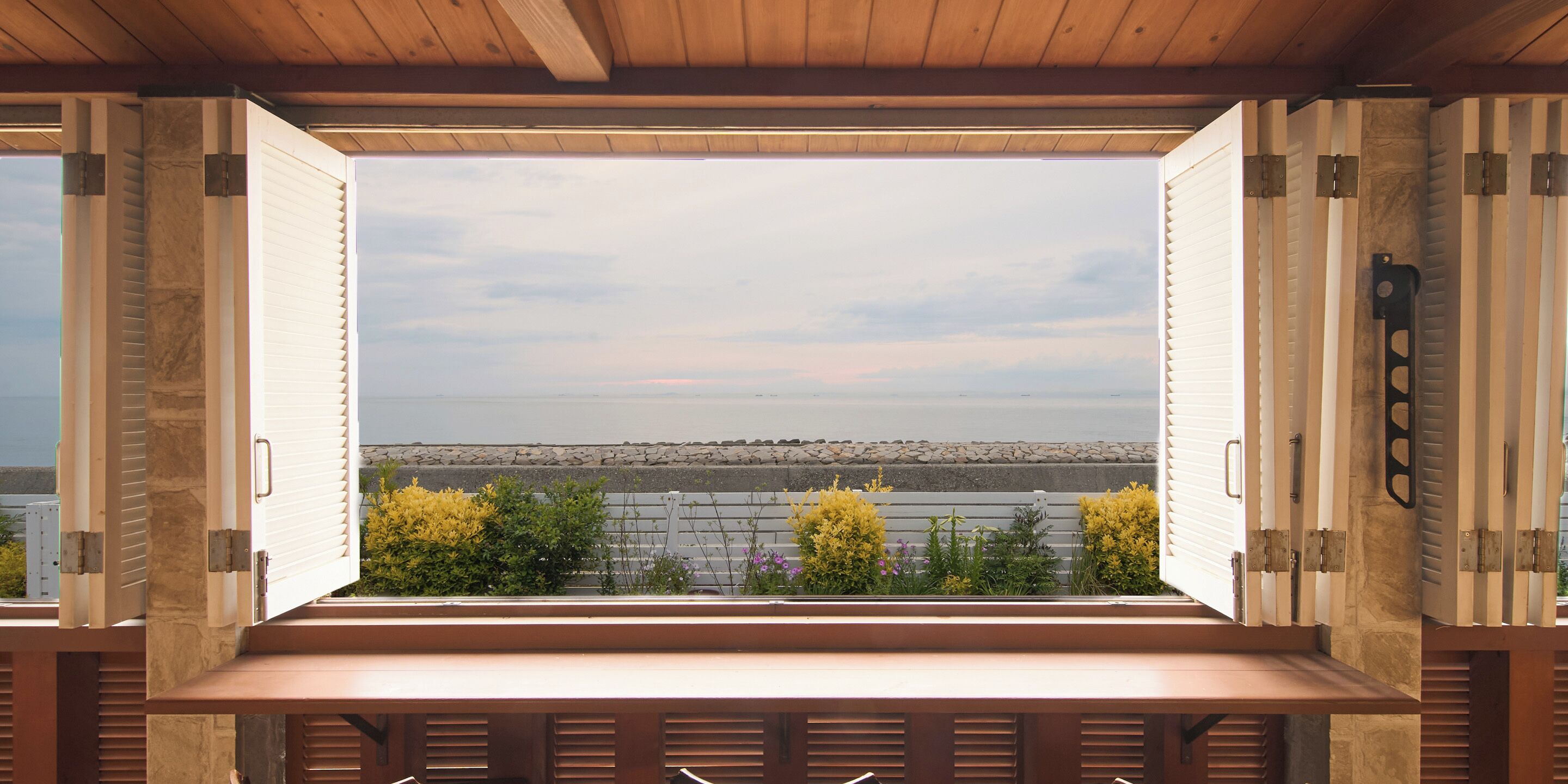 Villa, 1 quarto, não fumadores, vista para o oceano | Vista da varanda