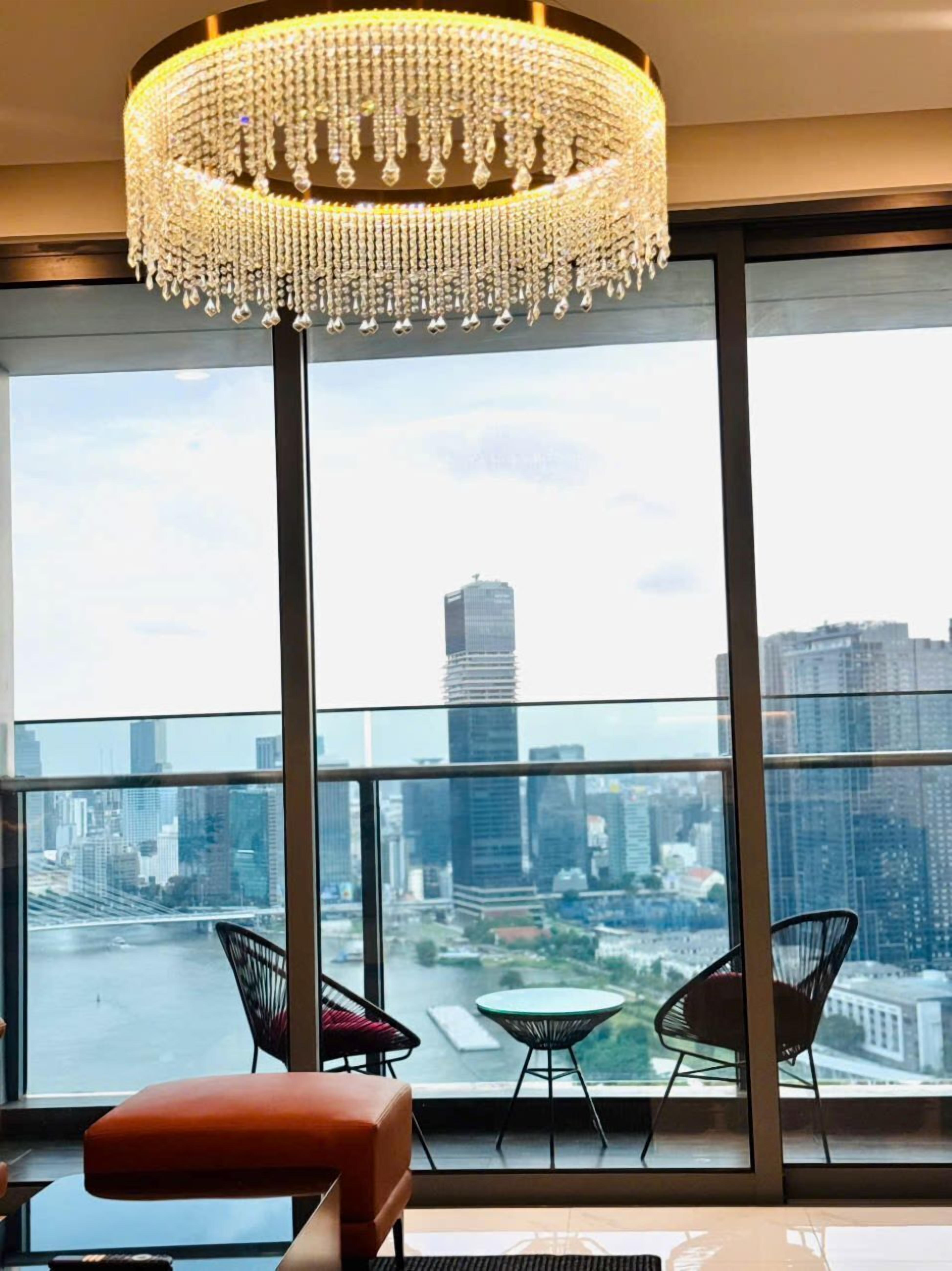 Apartamento luxo, 3 quartos, vista para a cidade | Vista da sacada