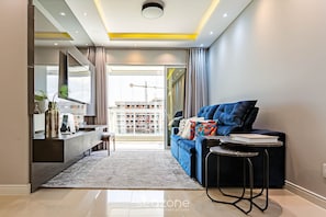Apartamento básico | Área de estar