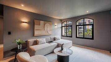 Apartamento de Luxo, 3 quartos | Sala de estar