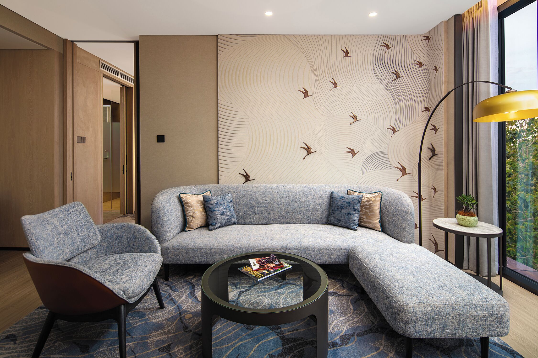Suite Executiva, 1 quarto | Sala de estar | Smart TV de 52 polegadas com canais por cabo 
