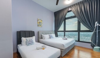 Apartamento conforto, para não fumantes, vista para a cidade | Ferros/tábuas de passar roupa, Wi-Fi de cortesia