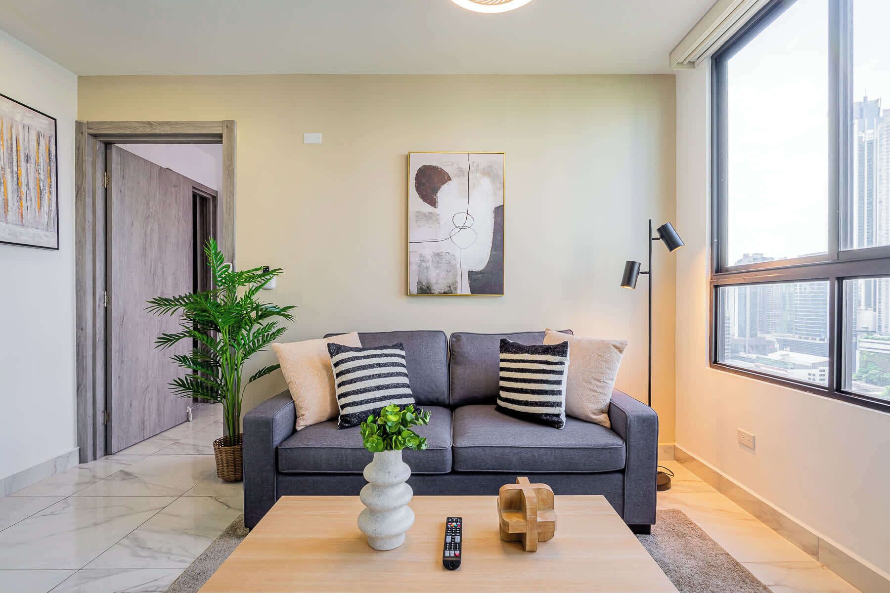 W *| Elegant 1br W/ Bay View In Calle 50 - Panama City