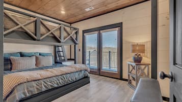Cabana superluxo, piscina particular, vista para a montanha | Cortinas blackout, ferros/tábuas de passar roupa, Wi-Fi de cortesia