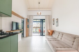 Apartamento básico | Área de estar