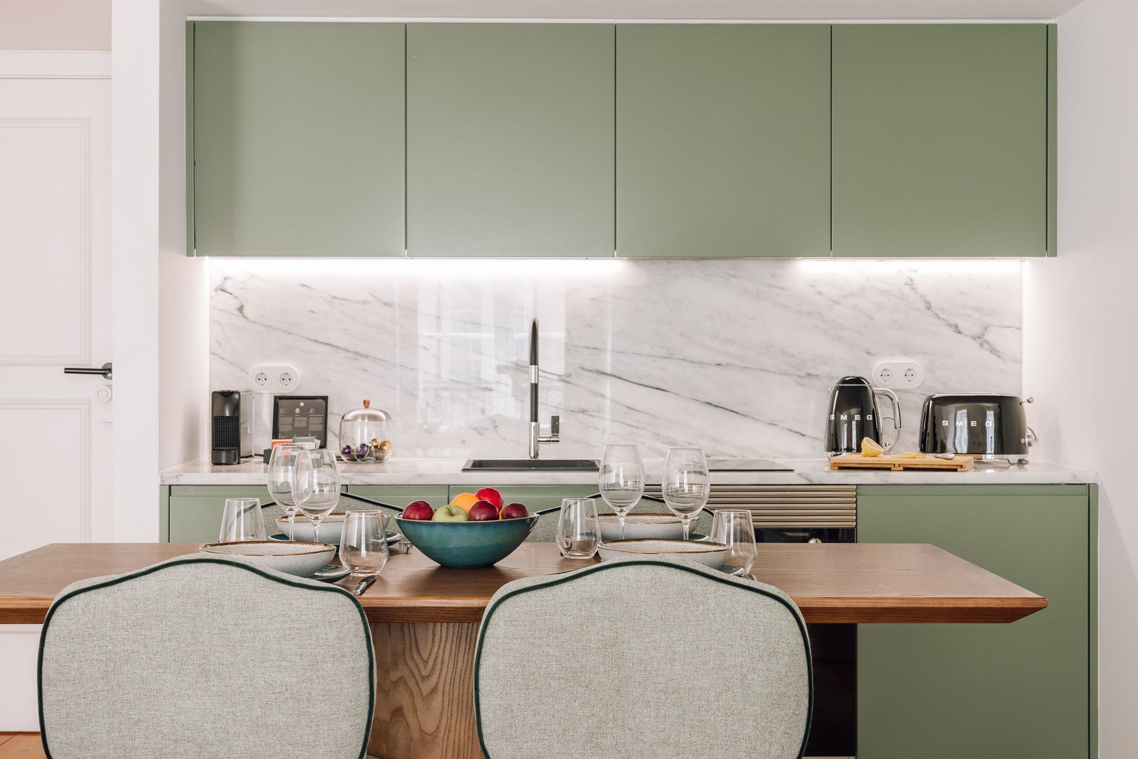 Apartamento Clássico, varanda | Sala de jantar