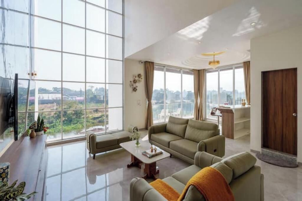 6bhk Delight -Mountain View/steam Room/cricketturf - Lonavala