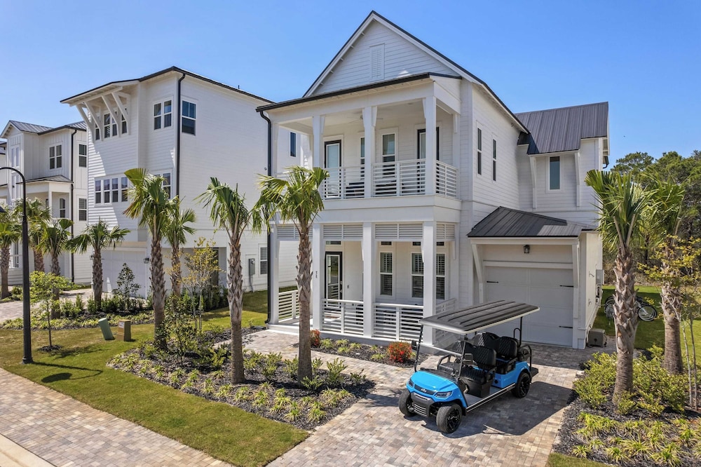 Sleeps 20 2 Homes, 9bdr, Arcade Walk To Blue Mountain Beach Access & Eats - Santa Rosa Beach, FL
