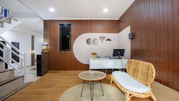 Sala de estar do lobby