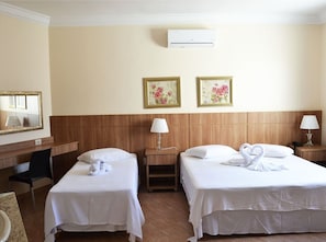 Quarto duplo luxo | Wi-Fi de cortesia