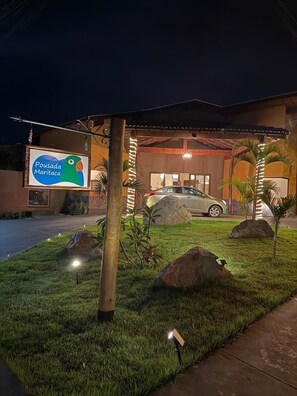 Fachada da propriedade