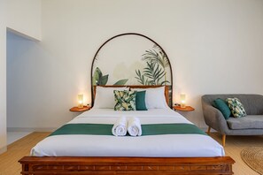 Quarto luxo | Wi-Fi de cortesia, roupa de cama