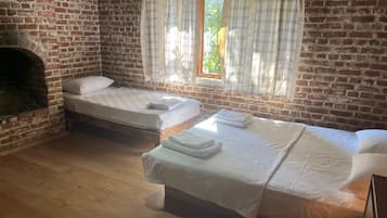 Quarto luxo, vista para o jardim