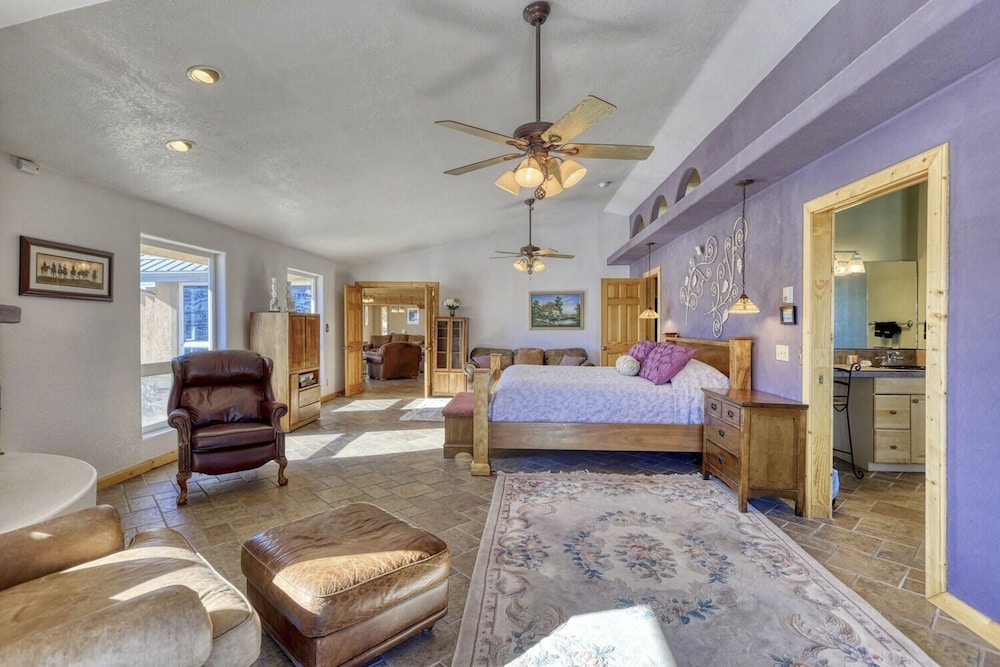 Mountain home with indoor private pool, sauna, 360-degree mountain ...