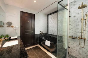 Apartamento, 1 quarto, terraço | Banheiro